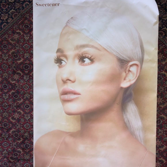 Ariana Grande | Wall Decor | Ariana Grande Sweetener Album Cover Poster ...